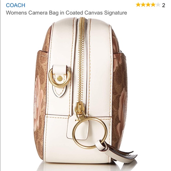 Coach | Bags | Coach Rose Monogram Camera Crossbody Bag | Poshmark